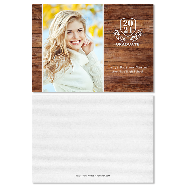 Wood Crest Graduate | Card