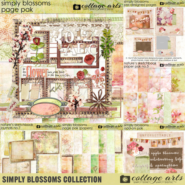 Simply Blossoms Collection | Digital Art