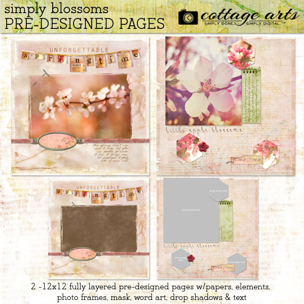 Simply Blossoms Collection | Digital Art