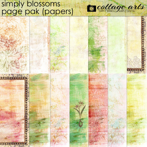 Simply Blossoms Collection | Digital Art