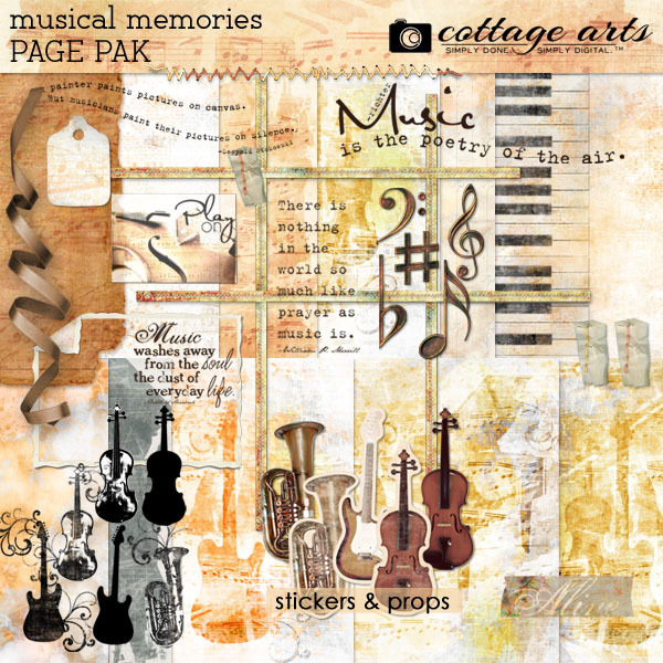 Musical Memories Collection | Digital Art