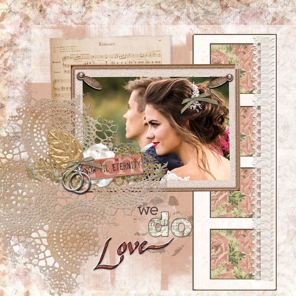 Vintage Romance Collection | Digital Art