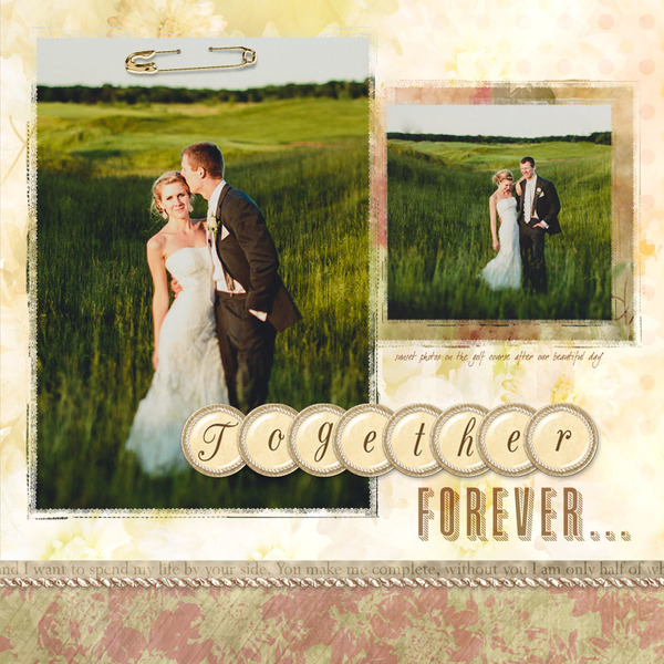 Together Forever Pre-designed Book | Digital Art
