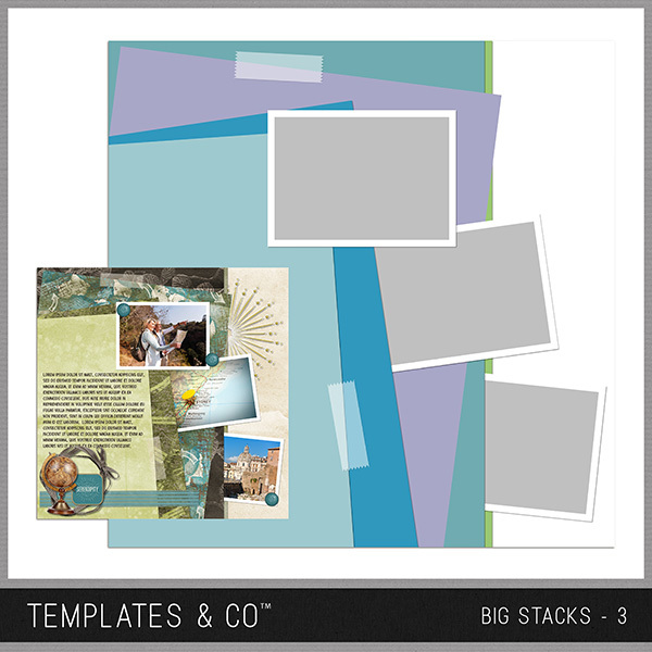 Big Stacks - 3 | Digital Art