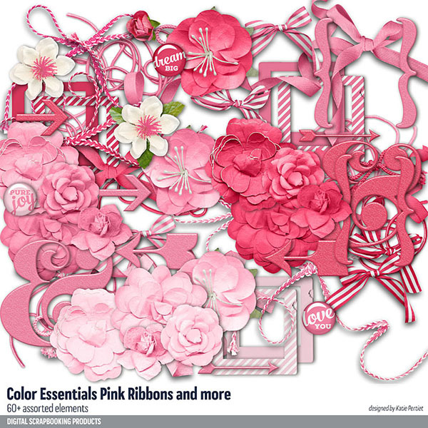 Color Essentials Pink Bundle | Digital Art