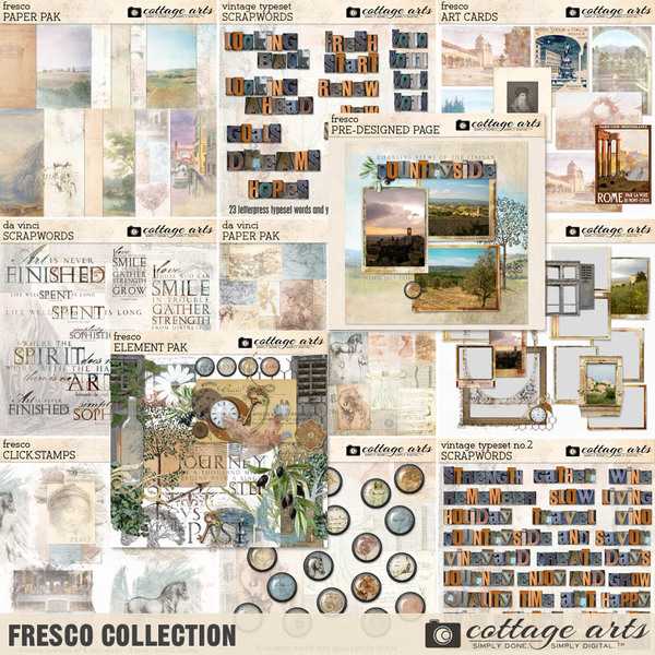 Fresco Scrap.Frames | Digital Art