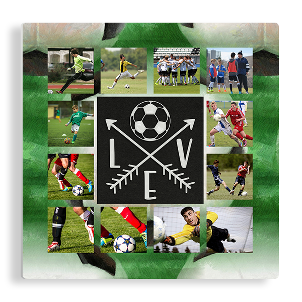 Soccer Love Panel | Metal Wall Panel | FOREVER.com