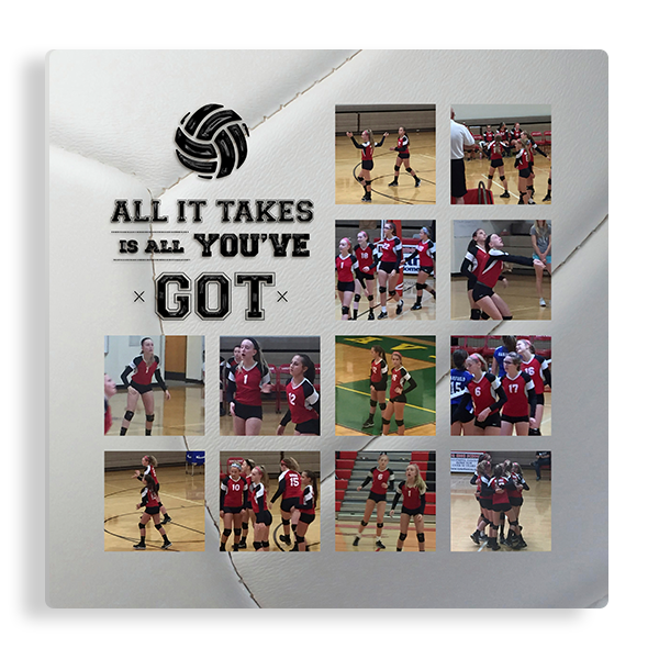Volleyball Panel | Metal Wall Panel | FOREVER.com