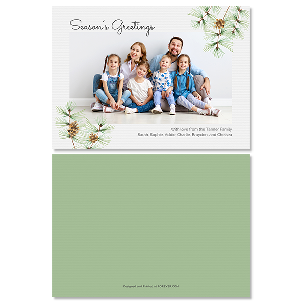 Effortless Evergreen Card | Card