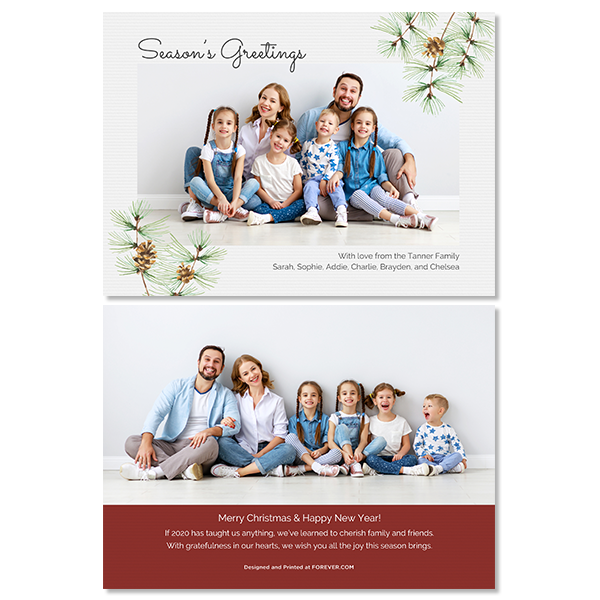 Effortless Evergreen Card | Card