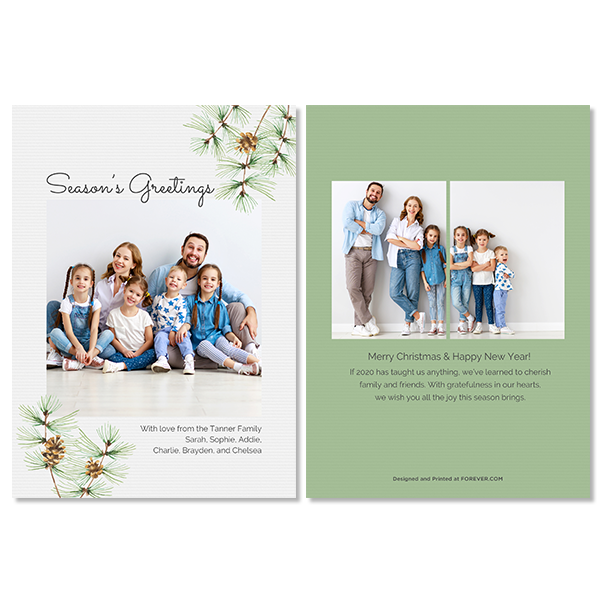 Effortless Evergreen Card | Card