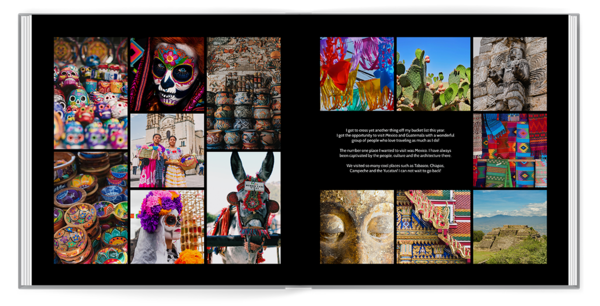 Classic Black Seamless Collage 1 | Seamless Layflat