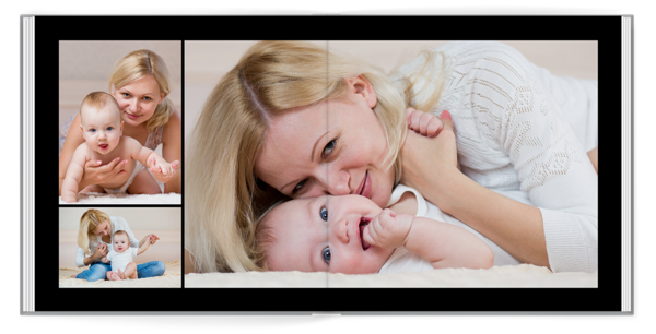 Panoramic Black Seamless Collage 1 | Seamless Layflat