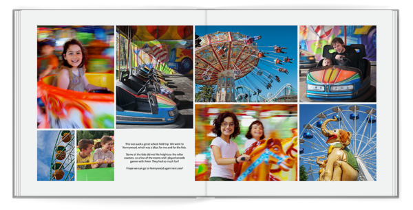 Panoramic White Seamless Collage 1 | Seamless Layflat