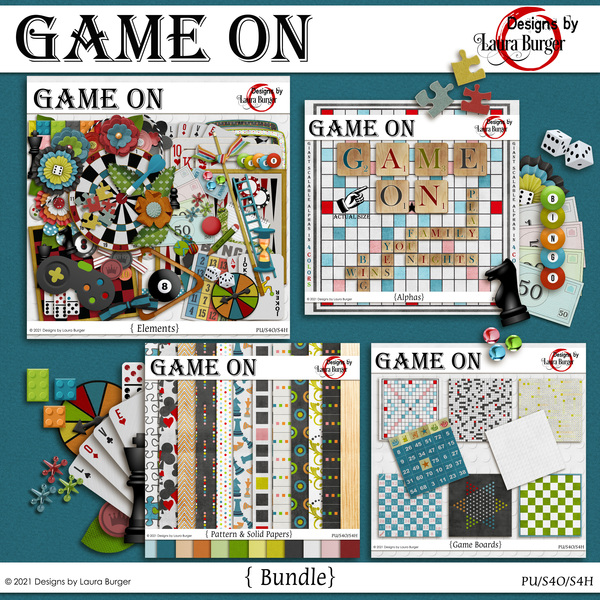 Game On Bundle | Digital Art