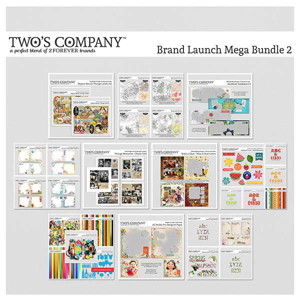 Brand Launch Mega Bundle 2 | Digital Art
