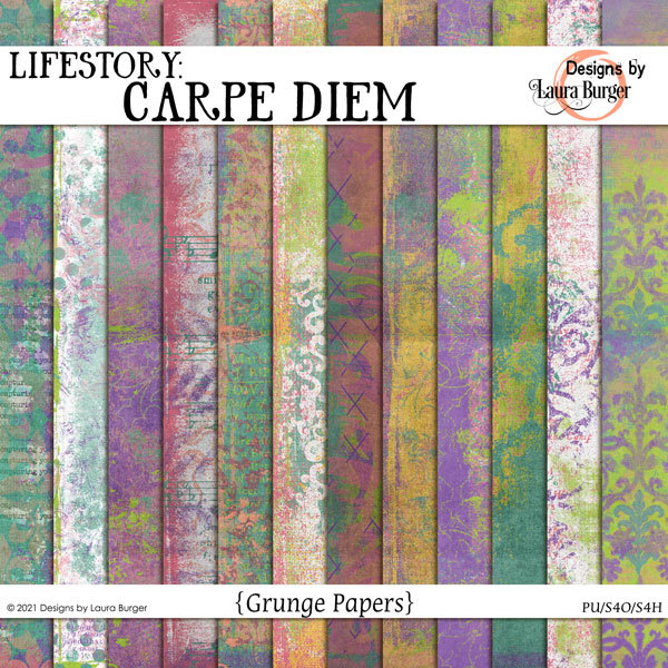 Life Story-Carpe Diem Bundle | Digital Art