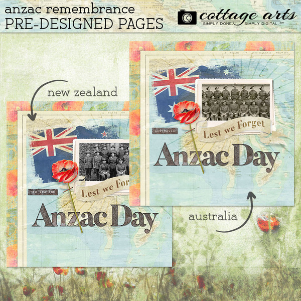 Anzac Remembrance Collection | Digital Art