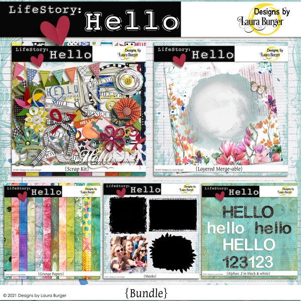 LifeStory - Hello Bundle | Digital Art