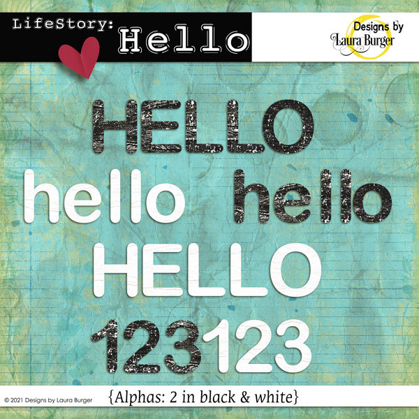 LifeStory - Hello Bundle | Digital Art