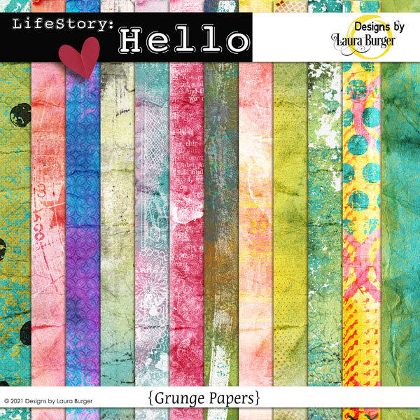 LifeStory - Hello Bundle | Digital Art