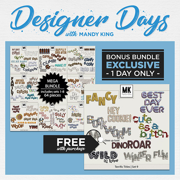 Designer Day Bundle by Mandy King | Digital Art