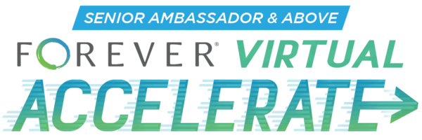 2022 FOREVER® Senior Ambassador & Above Virtual Accelerate | Event