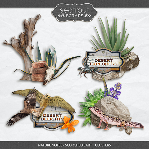 Nature Notes - Scorched Earth Mega Bundle | Digital Art