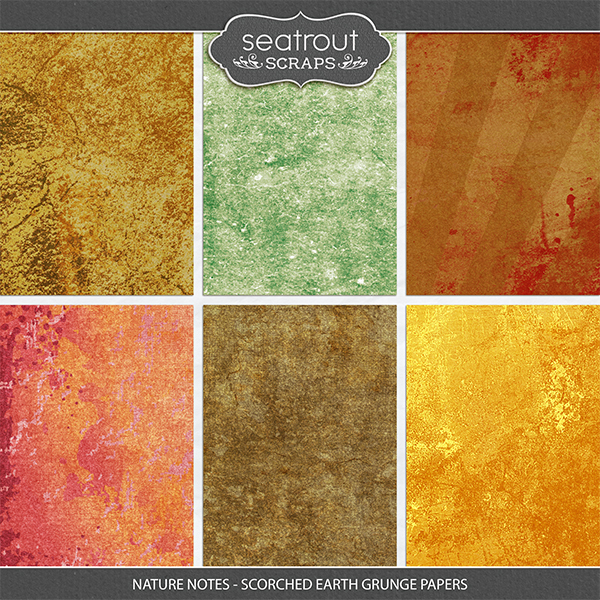 Nature Notes - Scorched Earth Mega Bundle | Digital Art