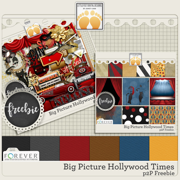 Big Picture Hollywood Times p2P Freebie | Digital Art