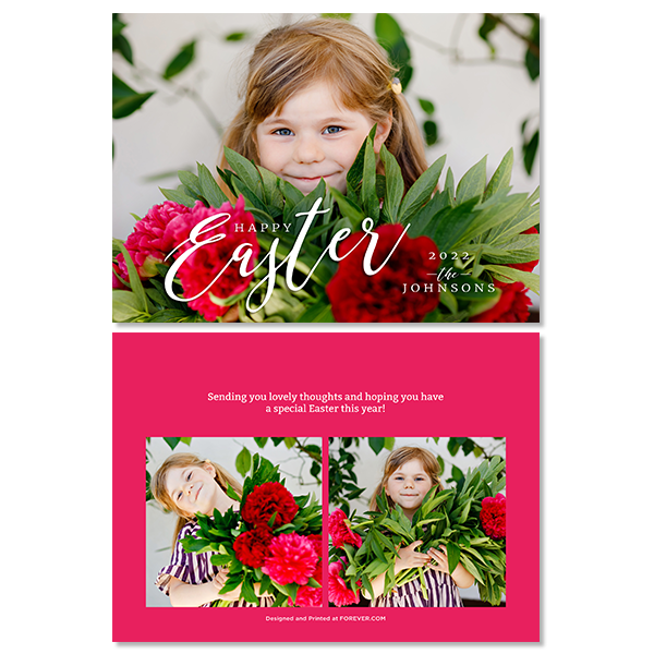 Classic Script Easter Card | Card