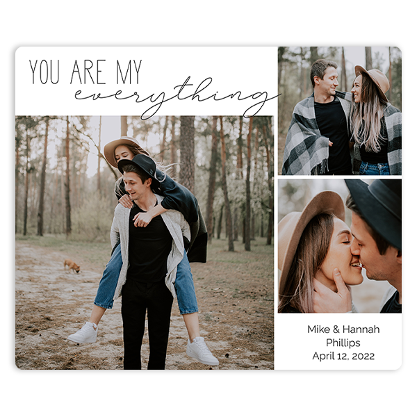 My Everything Mouse Pad in White | Mouse Pad