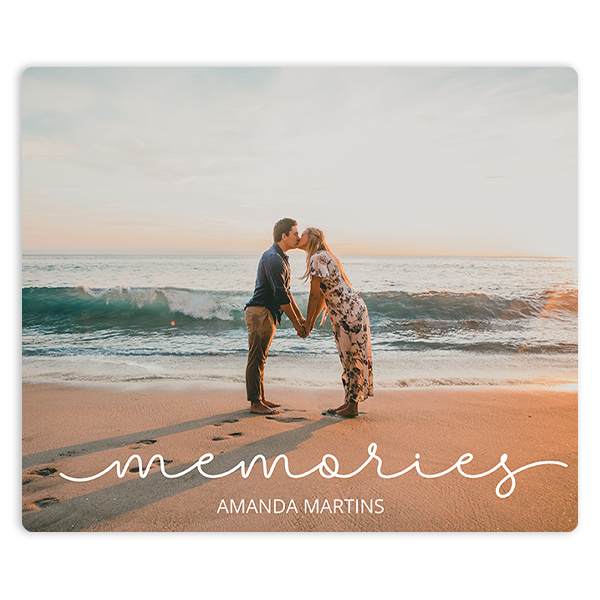 Bottom Script Memories Mouse Pad | Mouse Pad