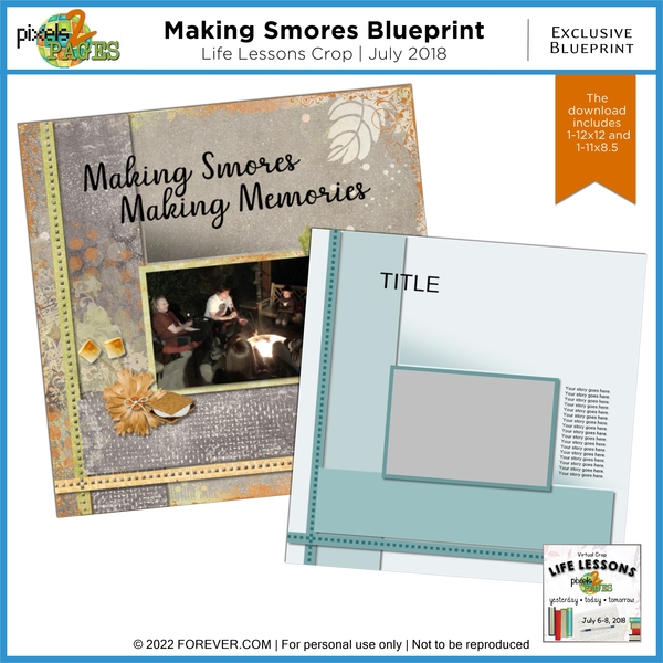p2P Exclusive Blueprint: Making Smores | Digital Art