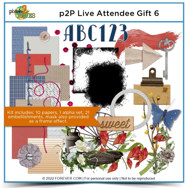 p2P LIVE Attendee Gift 6 | Digital Art