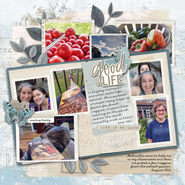 Story Book Pages Layered Template Bundle | Digital Art