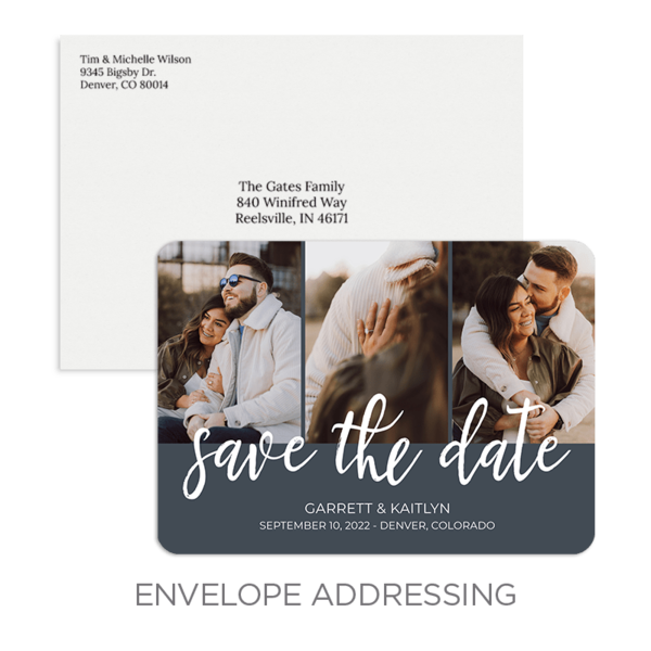 Script Save the Date | Card
