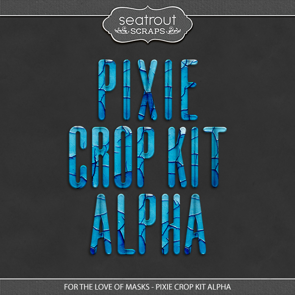 For the Love of Masks - Pixie Crop Kit | Digital Art