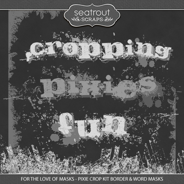 For the Love of Masks - Pixie Crop Kit | Digital Art