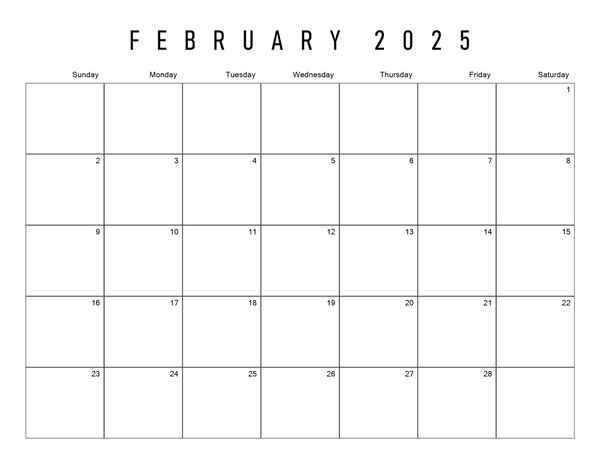 2025 Collage Calendar 11x8.5 | Digital Art