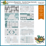 PixieVerse Blueprints - Double Page Spreads | Digital Art