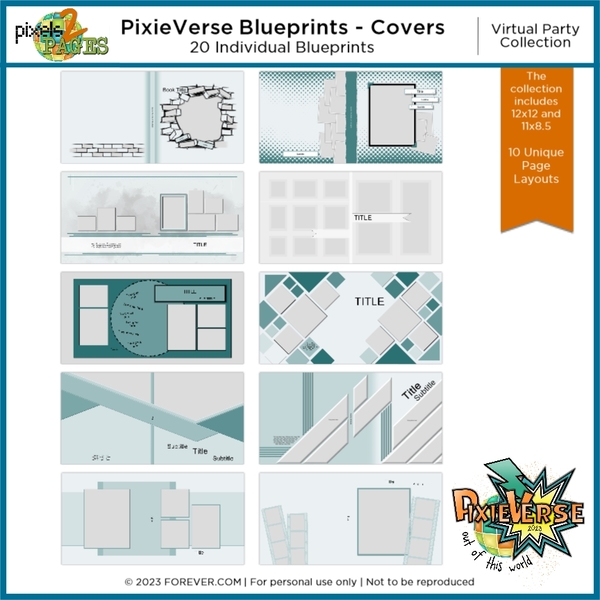 PixieVerse Blueprints - Covers | Digital Art