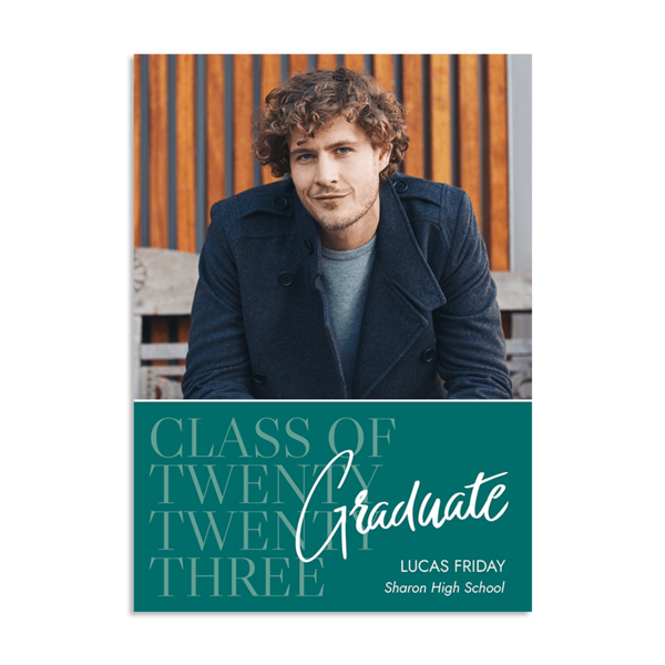 Lucas Graduation | Photo Card | FOREVER.com