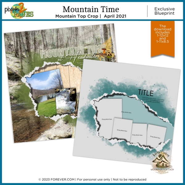 Virtual Party Exclusive Blueprint: Mountain Time | Digital Art