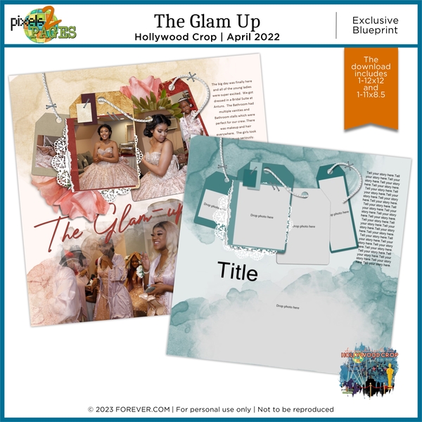 Virtual Party Exclusive Blueprint: The Glam Up | Digital Art
