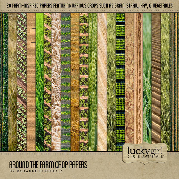 Around the Farm Crop Kit | Digital Art