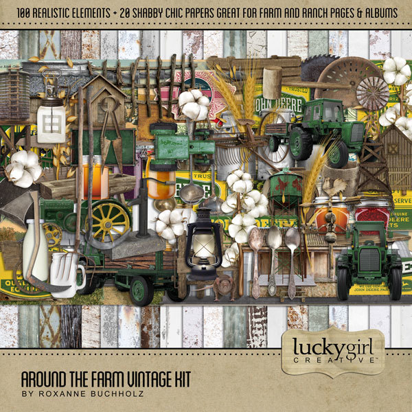 Around the Farm Mega Bundle | Digital Art