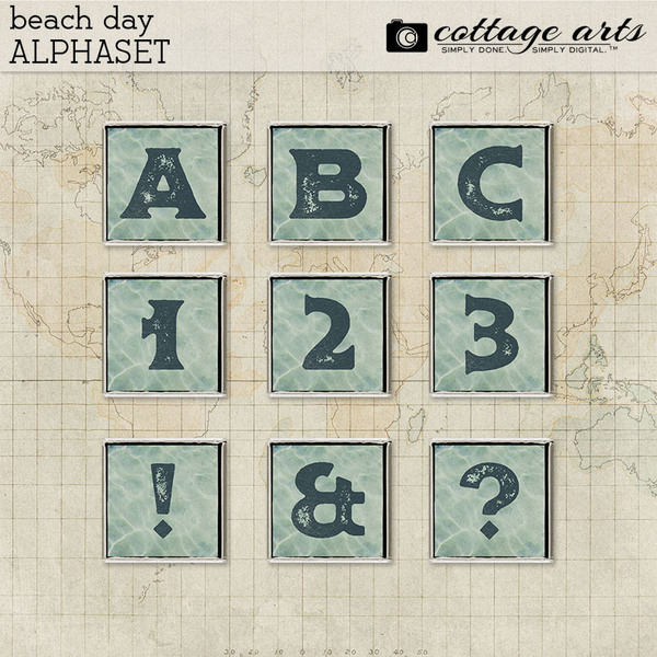 Beach Day Collection | Digital Art