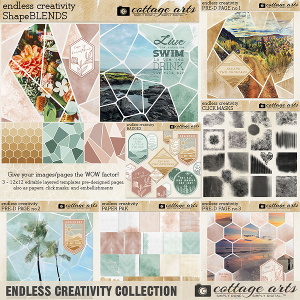 Endless Creativity Paper Pak | Digital Art
