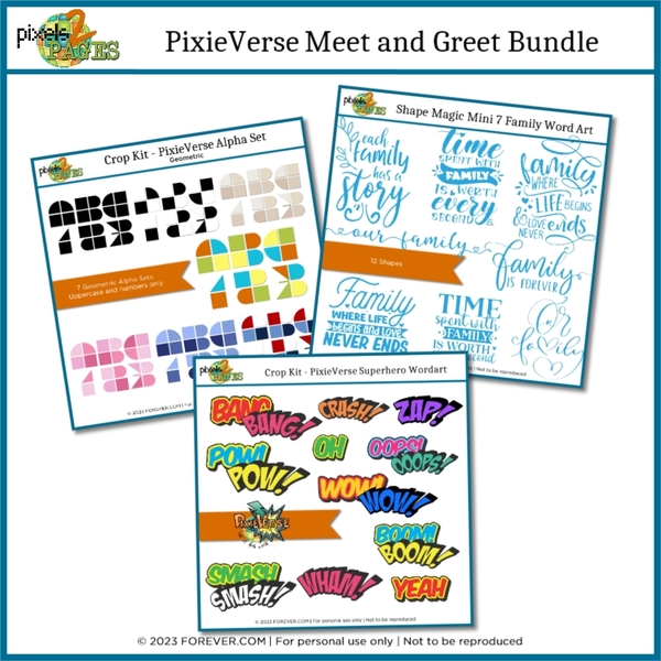 PixieVerse Meet and Greet Bundle | Digital Art
